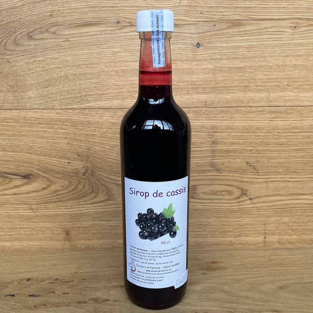 Sirop de cassis – Cave la Vignolle